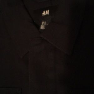 H&M | Jackets & Coats | Heavy Black Jacket | Poshmark